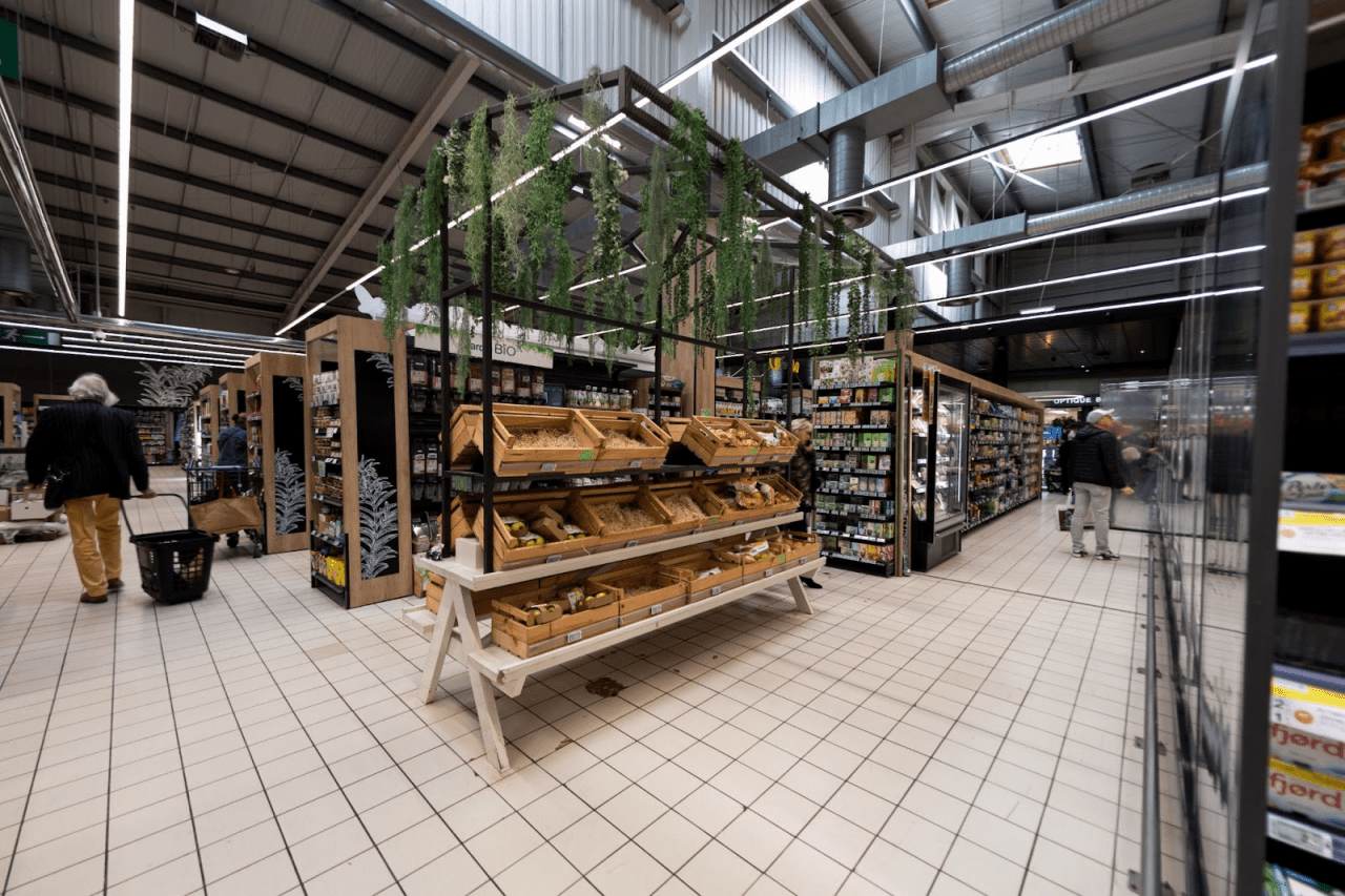Quels sont les 3 types d’implantation d'un magasin